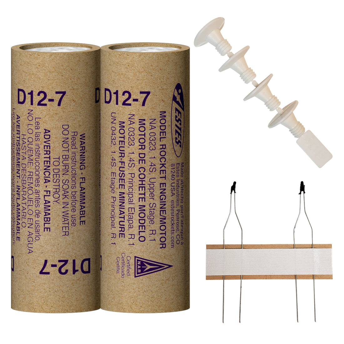 D12-7 Model Rocket Engines | Estes Education
