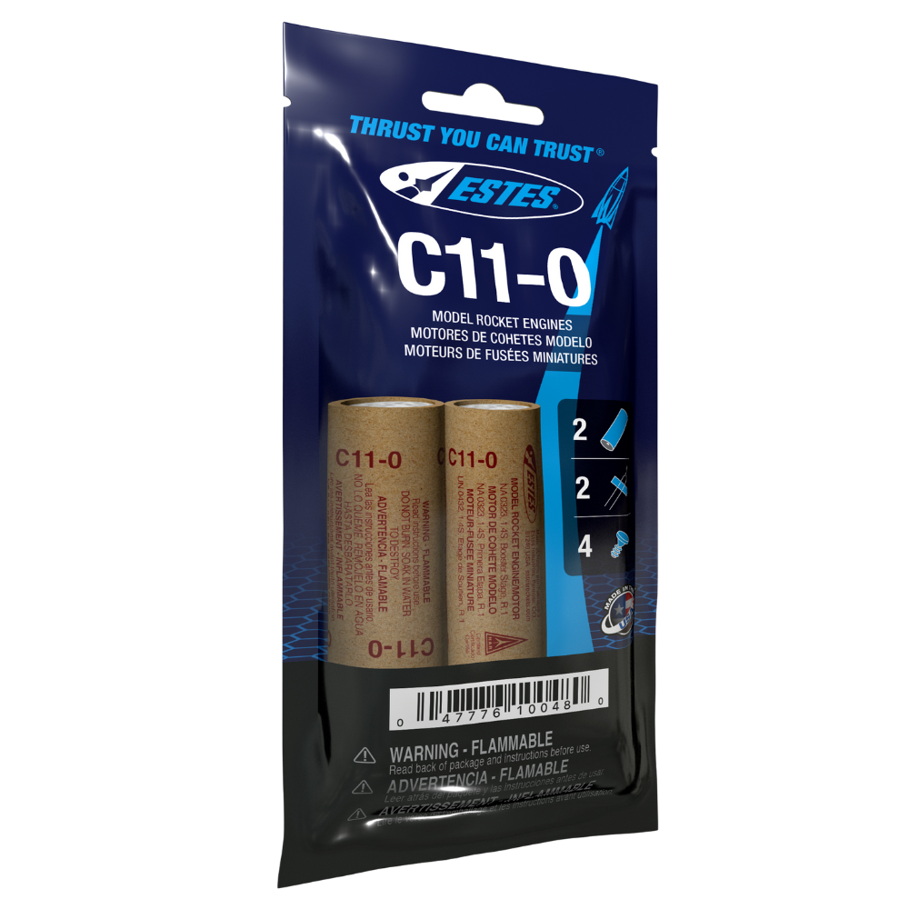 C11-0 Model Rocket Booster Engines for STEM Learning | Estes Education