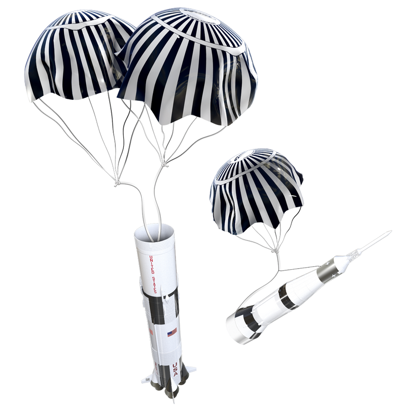 Saturn V Model Rocket Kit for STEM Programs - Master Level 1:100 Scale ...