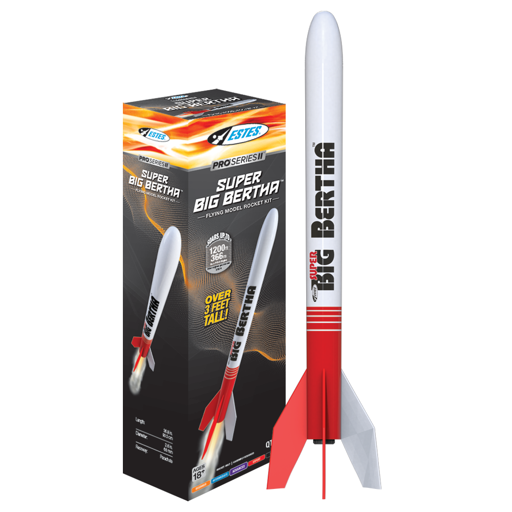 Super Big Bertha™ - 36 Inch Pro Series II™ Model Rocket | Estes Education