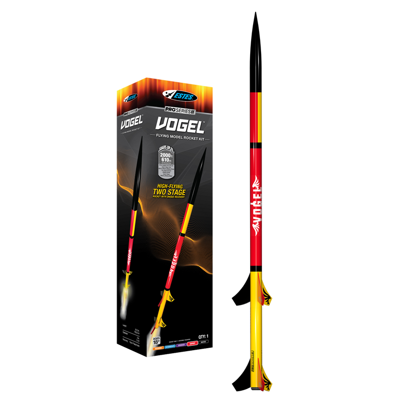 Pro Series II™ Vogel™ Rocket - Two-Stage STEM Rocket for Advanced ...