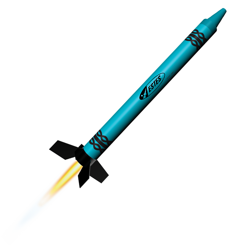 Color The Sky Bulk Pack Model Rockets (12 pk) | Estes – Estes Education